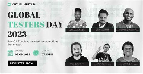 Sarath Nair On Linkedin September 9th Testers Globaltestersday