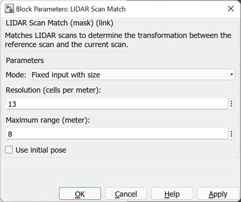 Lidar Scan Match Quarc Targets Library