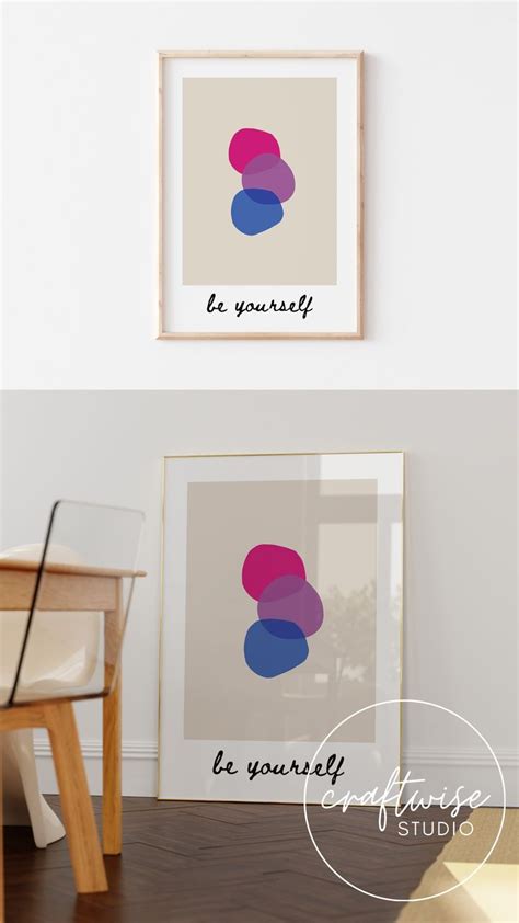 Bisexual Pride Print Bisexual T Bi Flag Print Printable Digital