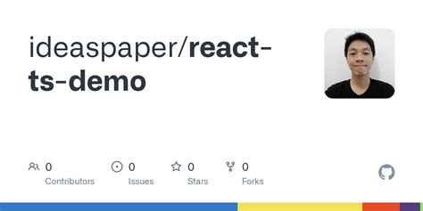 GitHub Ideaspaper React Ts Demo
