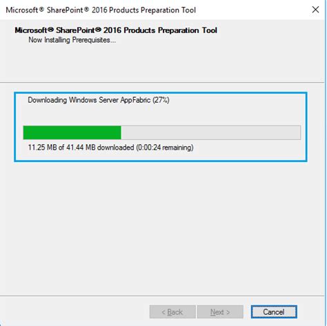 Sharepoint 2016 Sharepoint Preparation Tool Download Error Microsoft