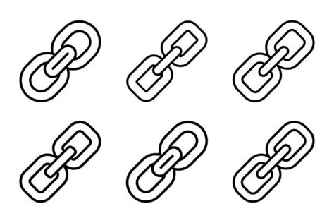 Chain Outline Vector Art Icons And Graphics For Free Download