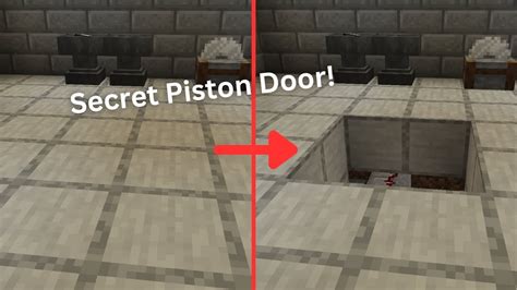 How To Make A Flush Piston Door In The Ground At Carlo Simmons Blog