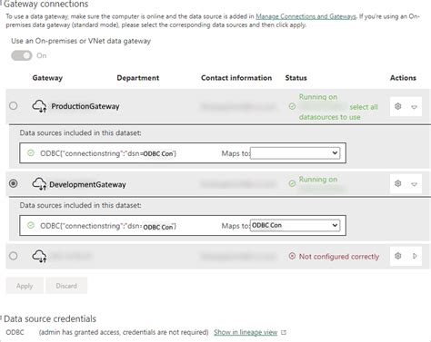 Solved Credentials For Odbc Connection To Oracle Database Microsoft