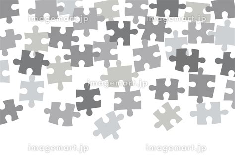 バラバラのジグソーパズルのイラスト 203796689 イメージマート