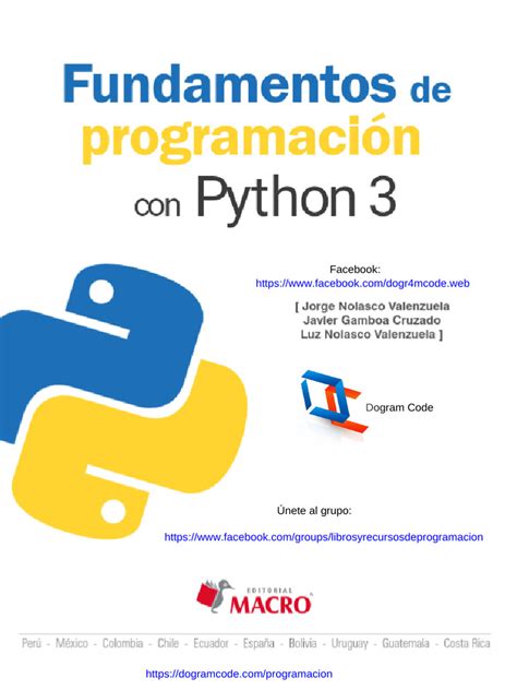 Programacion Con Python3 Pdf