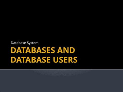 chapter 1 introduction to database management systems ppt