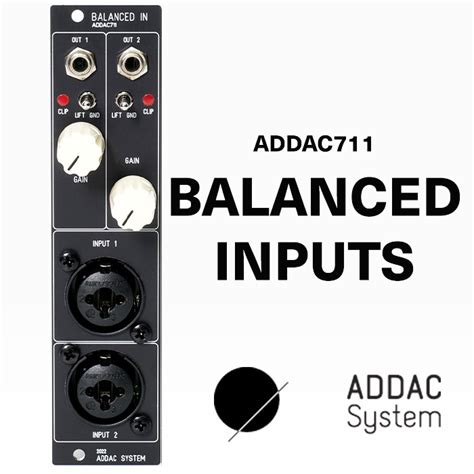 Addac710 Balanced Outputs Full Diy Kit Thonk Diy Synthesizer Kits