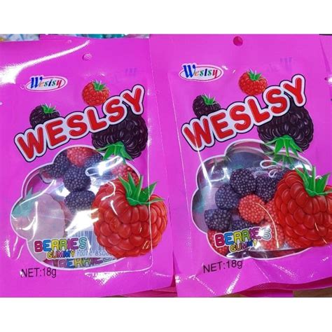 Weslsy Berries Gummy Candy 30 Pcs Shopee Philippines