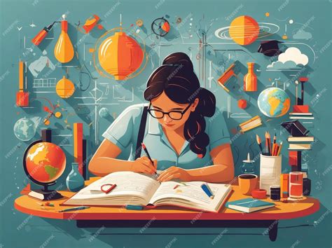 Premium Ai Image Vector Illustration Celebrating The Concept Of