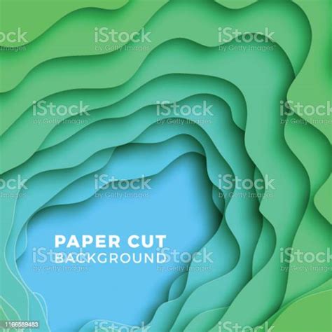 사실적인 종이 컷 레이어가 있는 3d 기하학적 배경 프리젠 테이션 전단지 초대장 포스터 배너를위한 벡터 디자인 레이아웃 0명에 대한 스톡 벡터 아트 및 기타 이미지 Istock