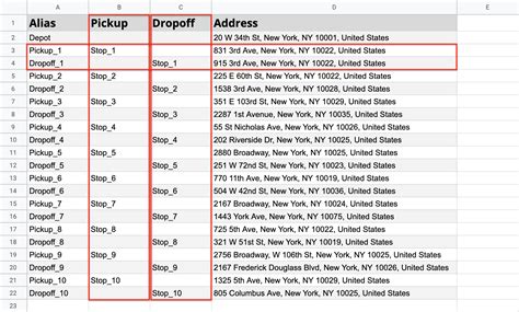 Pick Up And Drop Off Route Optimization Without Time Windows