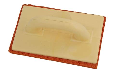 Orange Sponge Plastering Float Trowel Soft Rubber For Rendering
