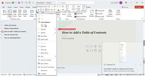 How To Create A Table Of Contents In PowerPoint