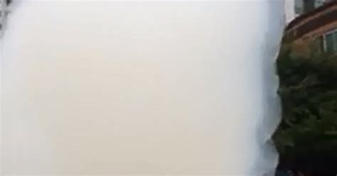 하남시 구름 거품 유출 유해성 여부 입증 안 돼 접촉 피해야