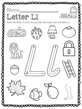 Letter Ll By Mrs Melina Gianacópulos Tpt