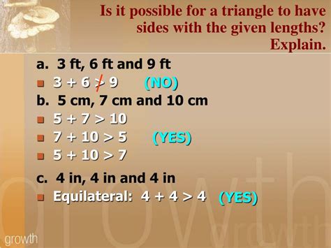 Ppt Triangle Inequality Triangle Inequality Theorem Powerpoint Presentation Id 3988758