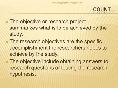 How To Write Thesis Research Objectives Steliwstoc1983 Site