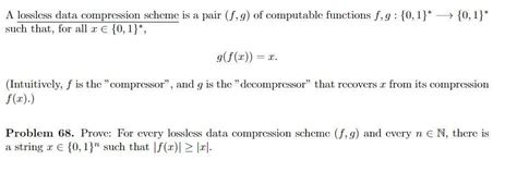 solved a lossless data compression scheme is a pair f 9 of