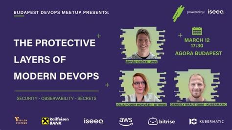 The Protective Layers Of Modern Devops Wed Mar 12 2025 530 Pm