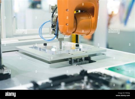 Robotic And Automation System Control Application On Automate Robot Arm