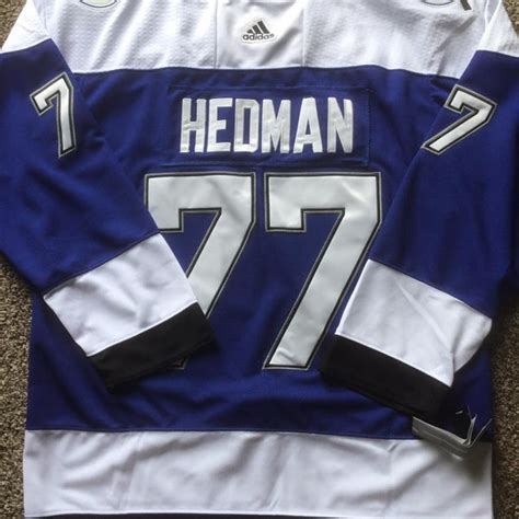 Tampa Bay Lightning Hockey Jersey Viktor Hedman Sidelineswap Buy