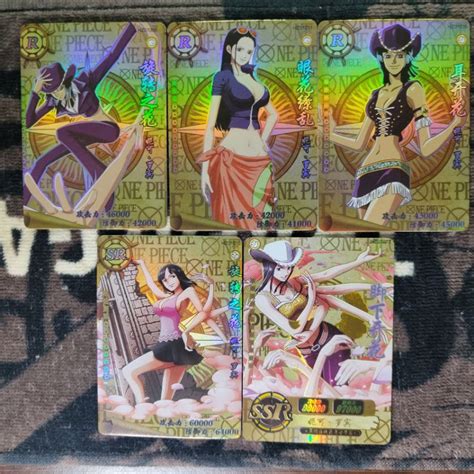 One Piece Cards Mugiwara Crews Straw Hat Pirates Nico Robin Set