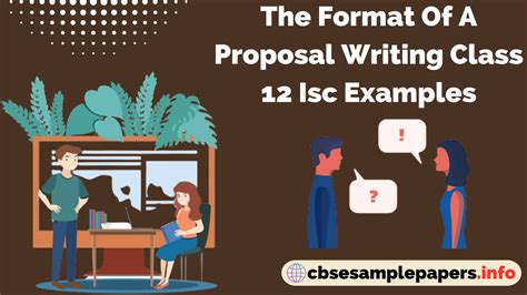 Proposal Writing Class 12 Isc Examples Format Topics Exercises Cbse Sample Papers
