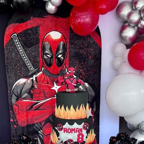 Luna Decorations On Instagram Deadpool Party Decorations 🎈🎊🎉🥳