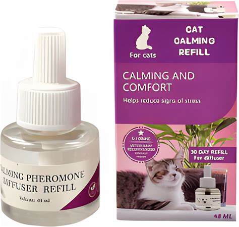 Amazon Com Cat Calming Diffuser Pack Pheromones For Cats Multicat Diffuser Plug In Refill