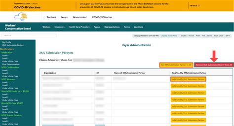 Designating An Xml Submission Partner