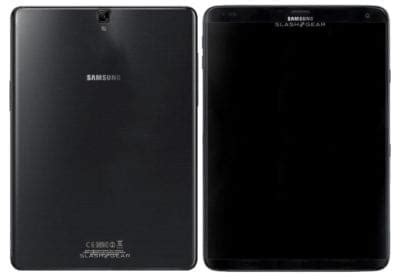 Samsung S Galaxy Tab S Tablet Leaks With A Curved Display