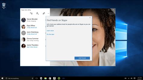 Skype Integration Preview Included In The Windows 10 November Update Neowin