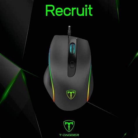 T DAGGER Recruit Mouse TGM108 Gaming Mouse