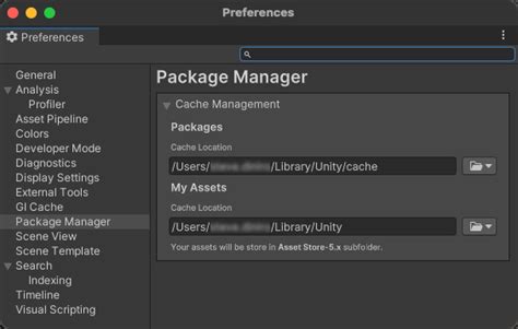 add support for 2022 custom asset store downloads location · issue 73
