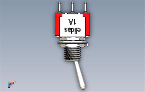 微型拨动开关 Step 模型图纸免费下载 懒石网