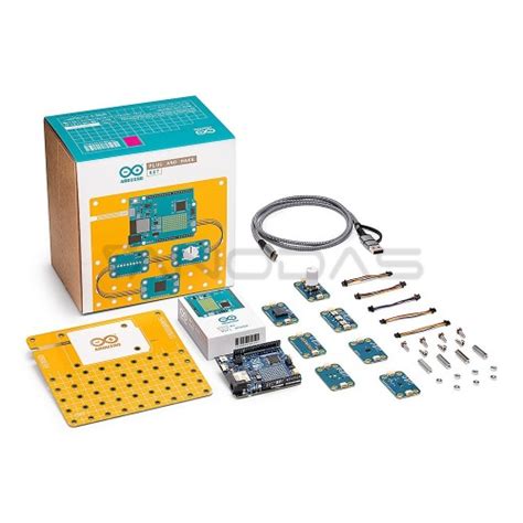 Arduino Plug And Make Kit Arduino Uno R4 Wifi Rinkinys Ir 7 Qwiic