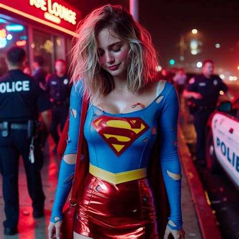 Supergirl Ice Lounge Visit By Popooobb On Deviantart