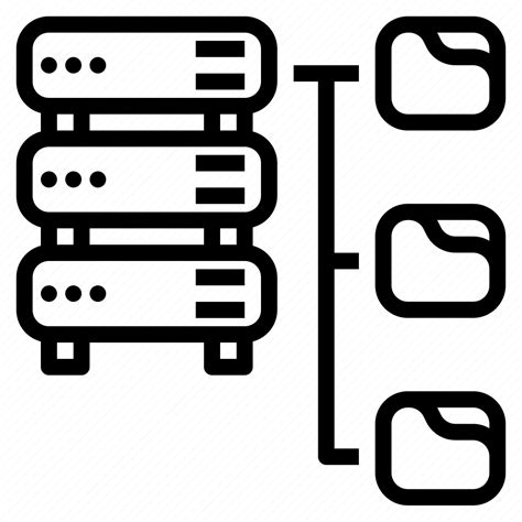 Architecture Data Database Network Organization Server Transfer Icon Download On Iconfinder