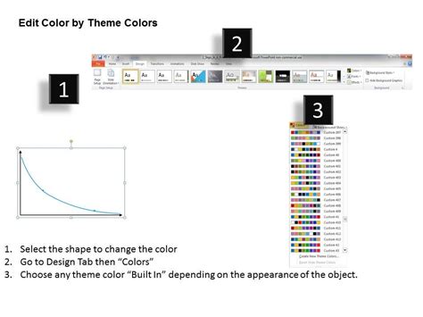 Decline Curve Powerpoint Template Slide Powerpoint Templates Designs