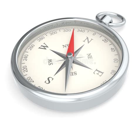 Vector Compass Xxl Detailed Icon Stock Vector Illustration Of