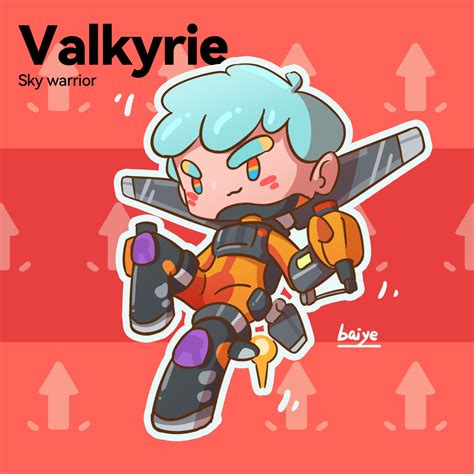 【apex 英雄】[apex Baiye]画一个瓦尔基里小朋友~！ 3楼猫