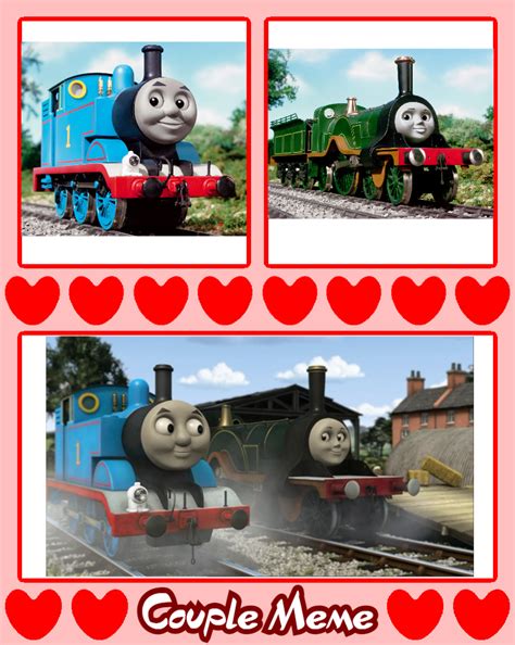 Thomas X Emily Meme By Thomasfan16512 On Deviantart