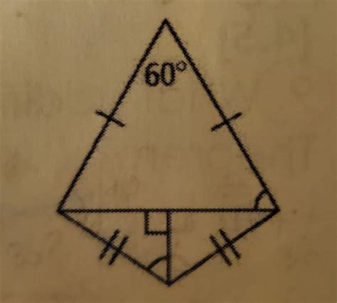 solved equilateral triangle and isosceles triangle share a common side