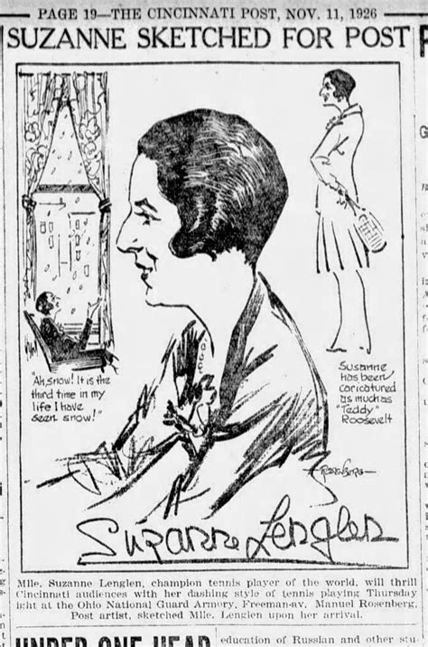 Queen Of The Court — Not Serena Suzanne Lenglen By Anita Rosenberg