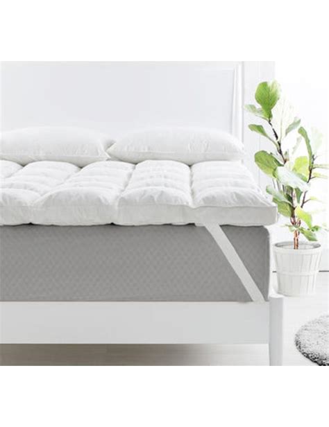 Duck Feather Down Mattress Topper 1800gsm Single Ezibuy Australia