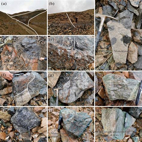 Field Pictures Were Taken In Ore Belt Iii Of The Hutouya Skarn Deposit
