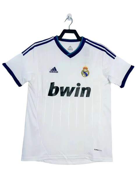 Real Madrid 12 13 I Home Jersey Retro Version Jersylab