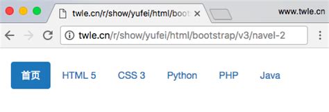 Bootstrap 导航元素 Bootstrap 基础教程 简单教程简单编程