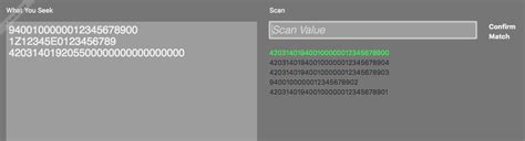 GitHub MikeGarde Scan And Match Great For Manually Finding A Particular Barcode Out Of A